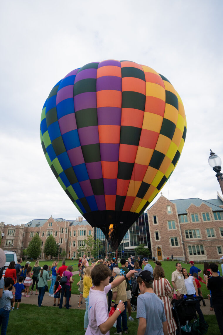 Up, up, and away! Balloon Glow and Race flies high - Student Life